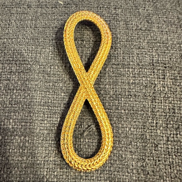 Monet | Jewelry | Vintage Monet Gold Tone Infinity Brooch 35 | Poshmark